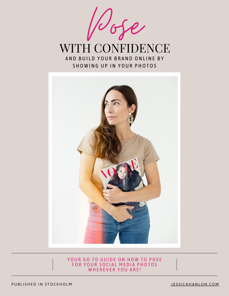 How To Pose With Confidence For Your Photos | FREE PDF